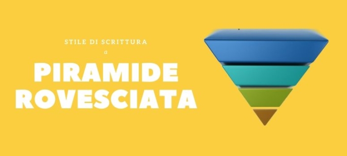 Scrivere contenuti a Piramide rovesciata | Stile di scrittura giornalistico