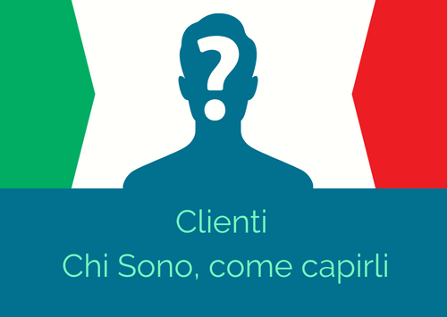 Clienti scoprire chi sono i clienti e come funziona il marketing